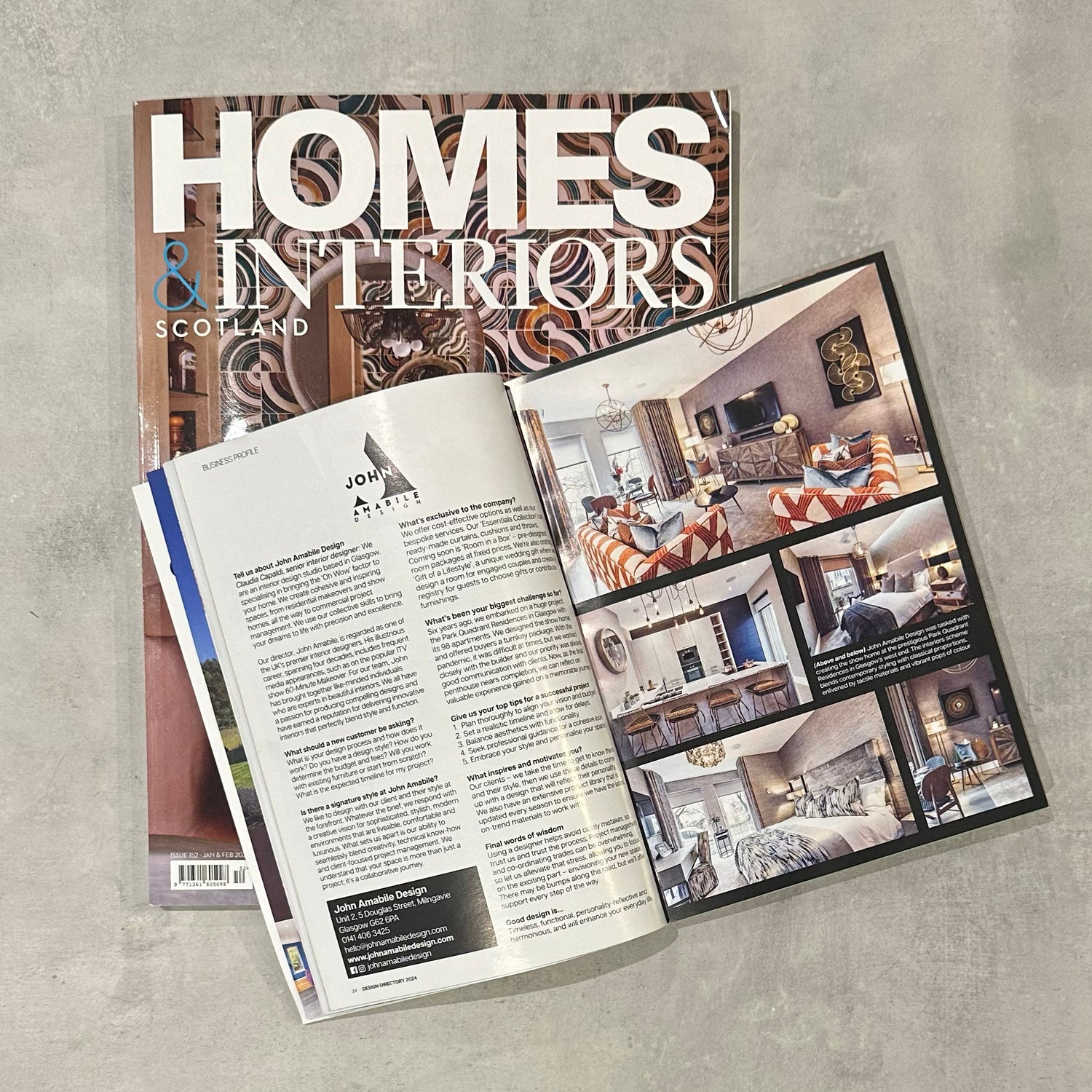 Homes & Interiors Interview with Senior Designer, Claudia – John ...